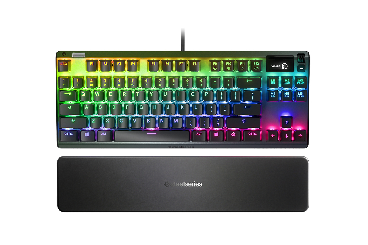 SteelSeries Apex 7 TKL Mechanikus Gamer Billentyűzet - Angol kiosztás ...